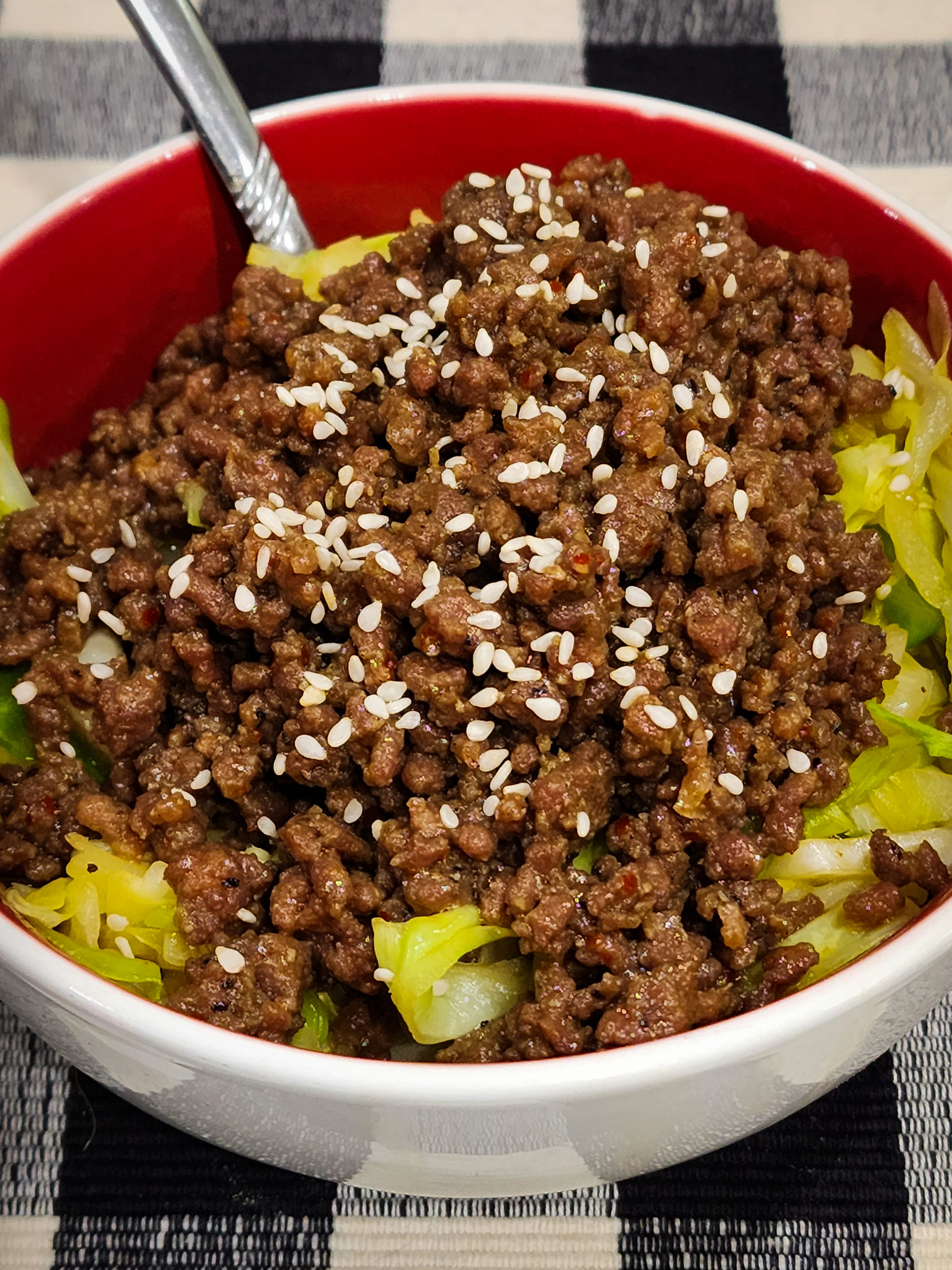 Korean Style Beef and Cabbage - Vince's.Kitchen